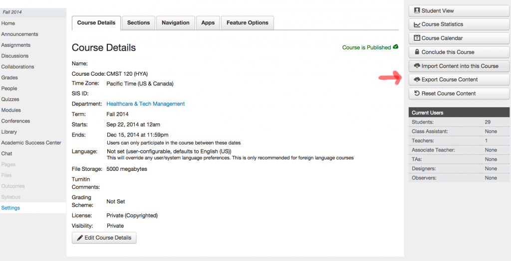 Copying a Canvas Course Site | HCTM and E-Learning News
